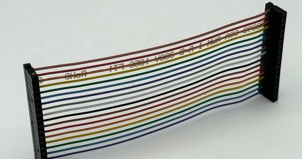 Internal Rainbow Ribbon Cable Keyboard Connector